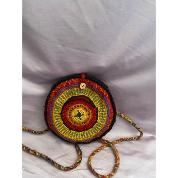 Bags | Vintage Retro Handmade Vinylcd Coin Purse And Bag | Poshmark
